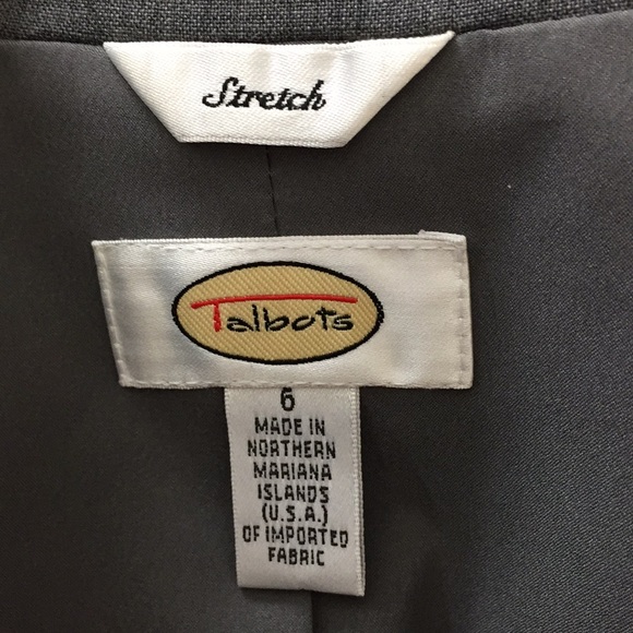 Talbots | Jackets & Coats | Talbots Stretch Woolspandex Classic Blazer ...